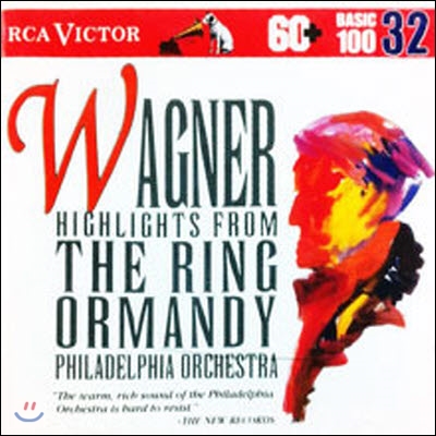 [중고] Eugene Ormandy / Wagner : Highlights From The Ring (bmgcd9832) - YES24