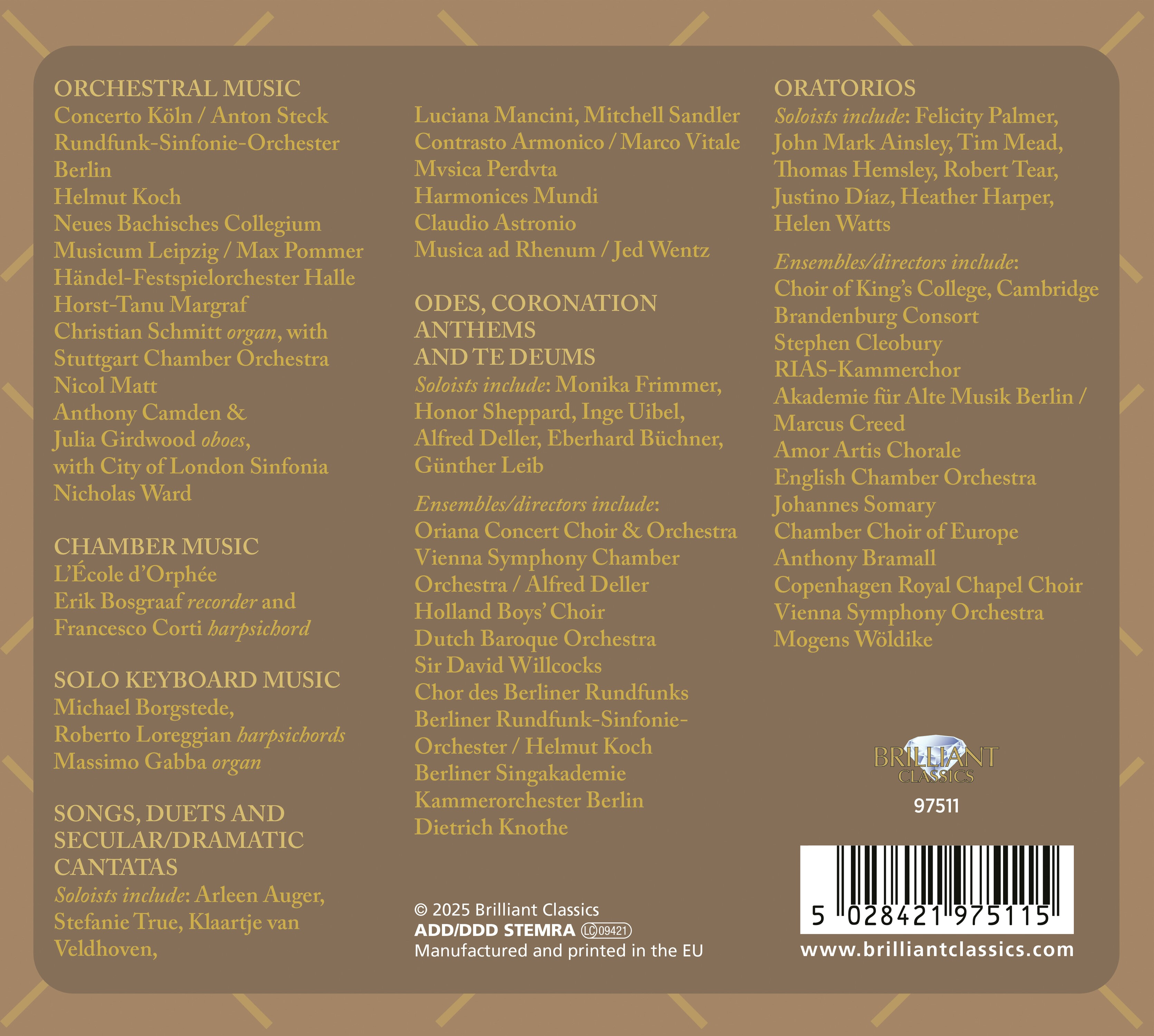 헨델 작품집 (Handel: Edition) [65CD 박스세트] - 예스24