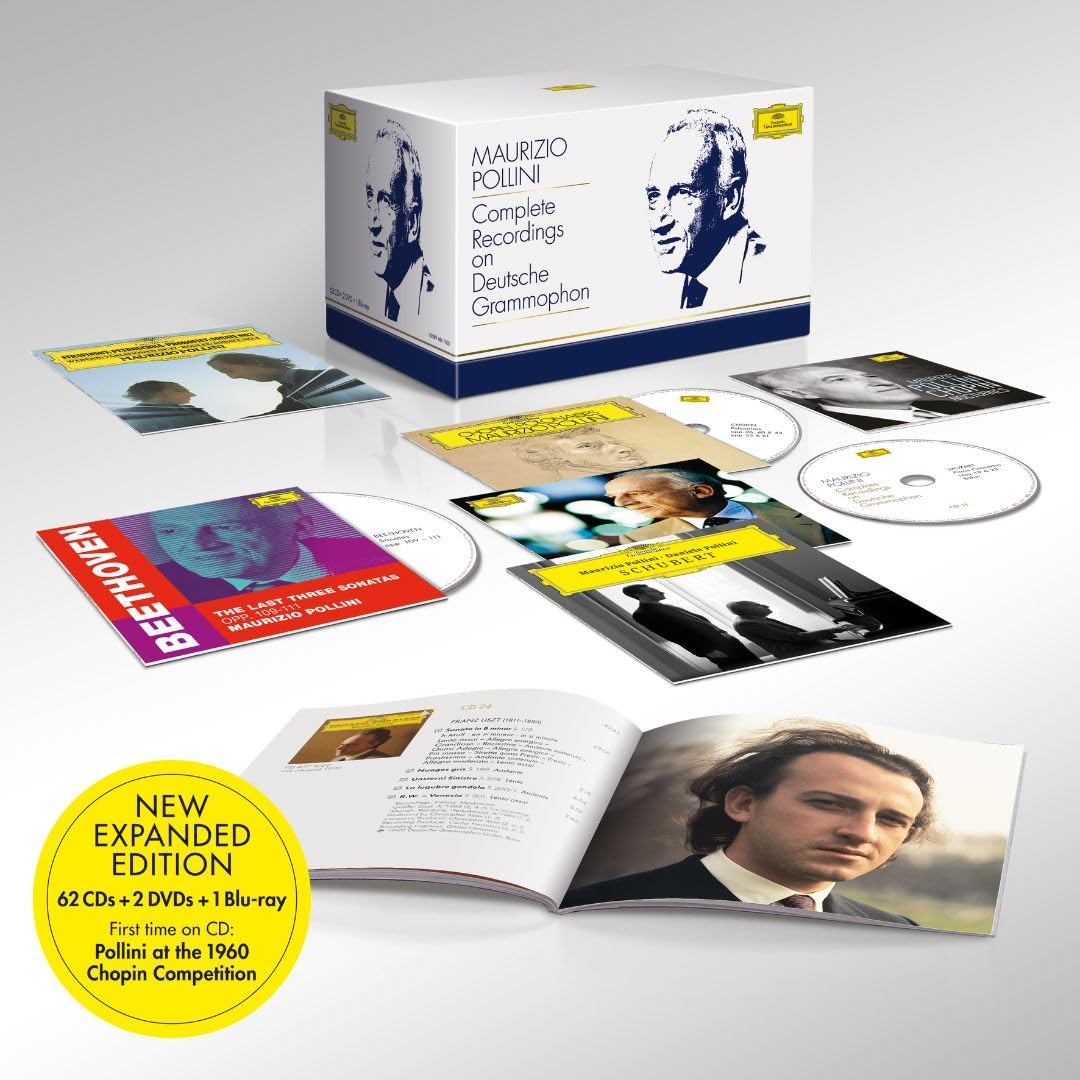 Maurizio Pollini 폴리니 DG 녹음 전집 [62CD + DVD + Blur-ray 박스세트] | Maurizio ...