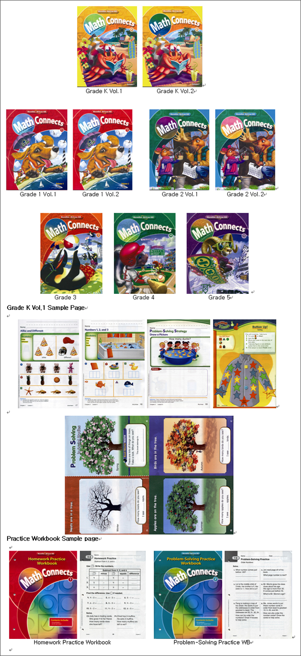 Macmillan / McGraw-Hill Math Grade K.1 : Student Book (2009) - 예스24