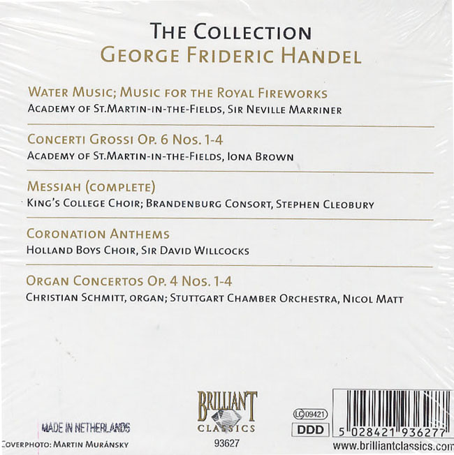 헨델 컬렉션 (George Frideric Handel: The Collection) - 예스24
