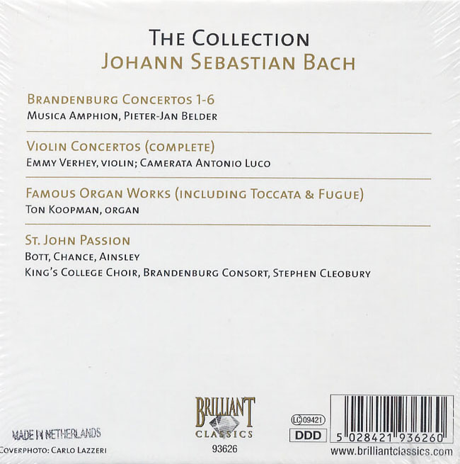 바흐 컬렉션 (Johann Sebastian Bach - The Collection) - 예스24