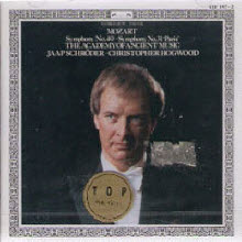 Jaap Schroder, Christopher Hogwood - Mozart : Symphonies 40 & 31 (미개봉 ...