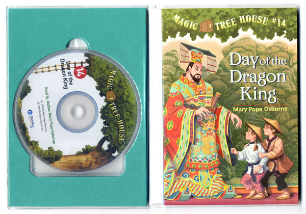 Magic Tree House #14 : Day of the Dragon King (Book + CD) - 예스24
