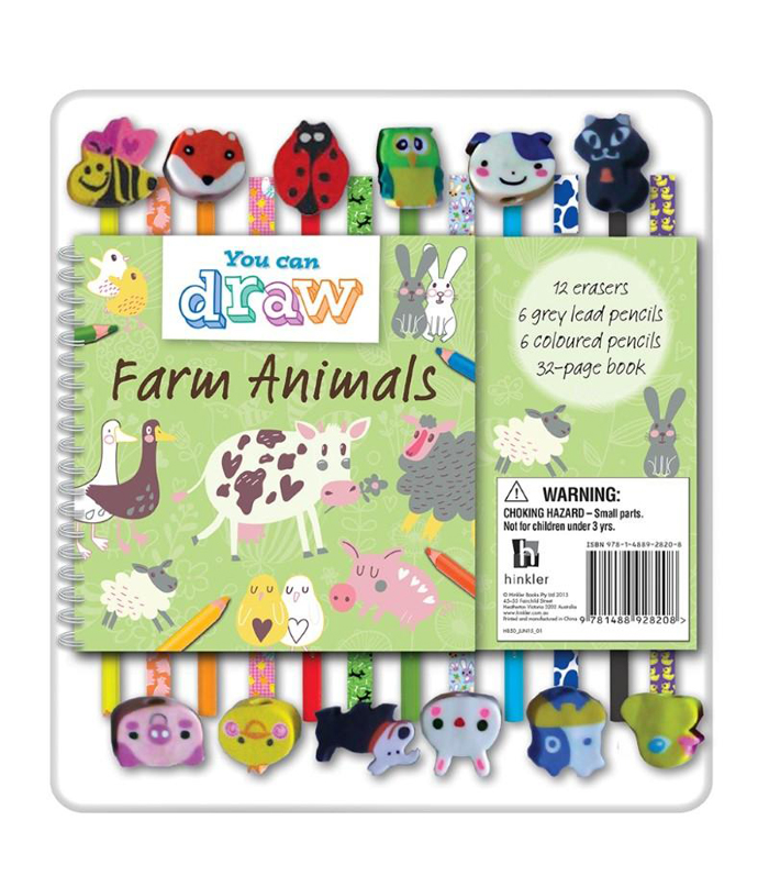 You Can Draw : Farm Animals Set - 예스24