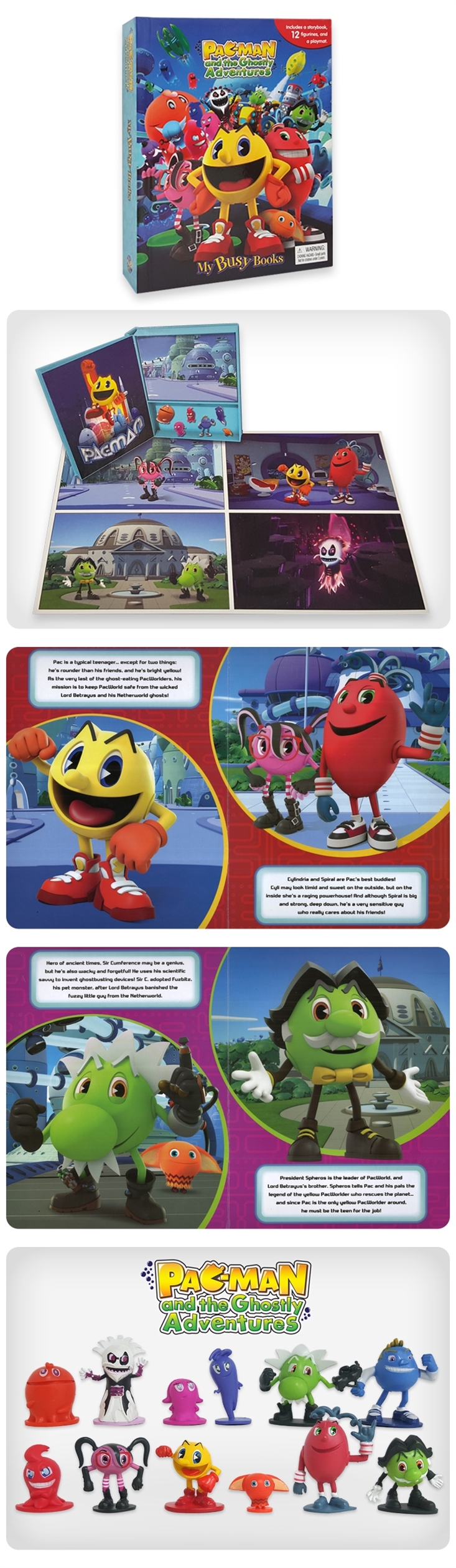Pac-Man and the Ghostly Adventures : My Busy Books 팩맨 비지북 - YES24