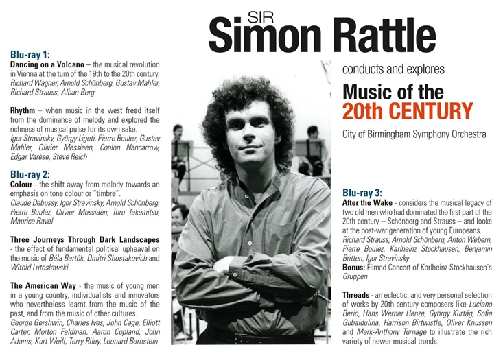 사이먼 래틀이 안내하는 20세기 음악의 역사 (Sir Simon Rattle conducts and explores Music of the 20th Century) - YES24