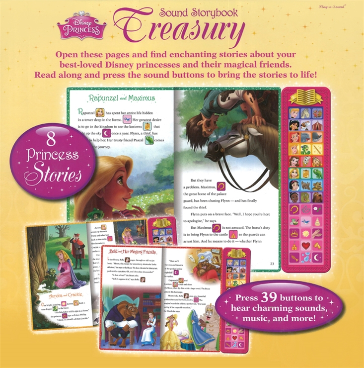 Disney Princess : Sound Storybook Treasury - YES24
