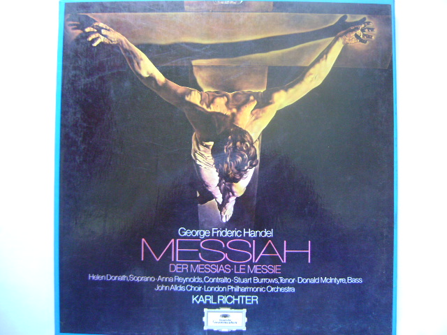 [중고샵] LP(엘피 레코드) 헨델 Handel: 메시아 Messiah - 칼 리히터 / 런던 필 (3LP Box Set) - 예스24