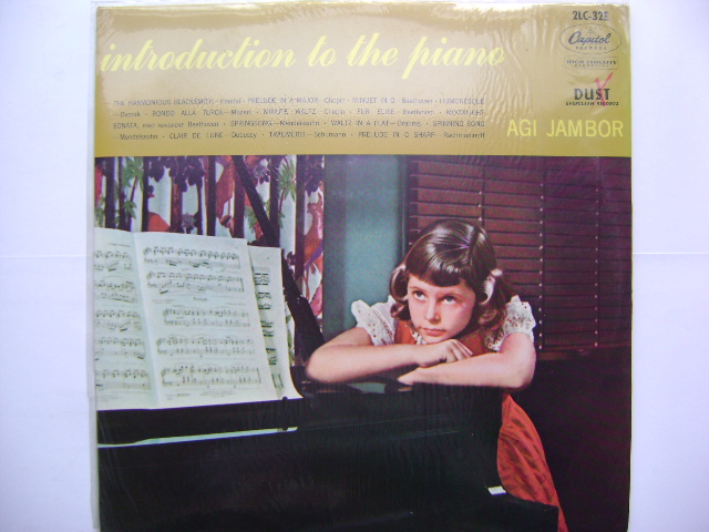 [중고샵] LP(수입) 아기 얌보르 Agi Jambor : Introduction to the Piano - 예스24