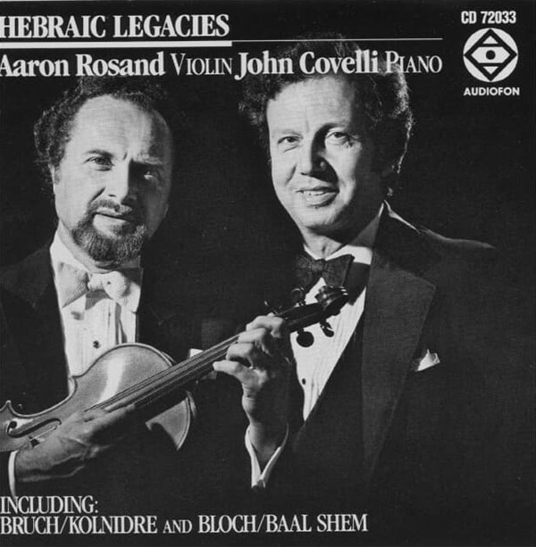[중고샵] LEGACIES HEBRAIC - Aaron Rosand VIOLIN John Covelli PIANO (미국반 ...