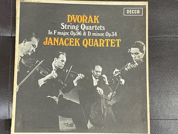[중고샵][LP] 야나첵 현악4중주단 - Janacek Quartet - Dvorak: String Quartets In F Major,Op.96 LP [성음-라이센스반 ...