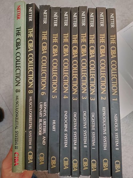 [중고샵] THE CIBA COLLECTION (NETTER) 1(Ⅱ), 2, 3(Ⅰ~Ⅲ), 4-6, 8(Ⅱ, Ⅲ) : 시리즈 ...