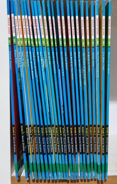 [중고샵]weldon owen education brain bank G2 Social 24권+CD24장 - 예스24