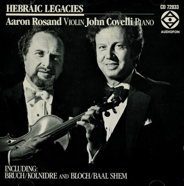 [중고샵]로잔드 (Aaron Rosand) , (존 코벨리) John Covelli - Hebraic Legacies (히브리의 ...