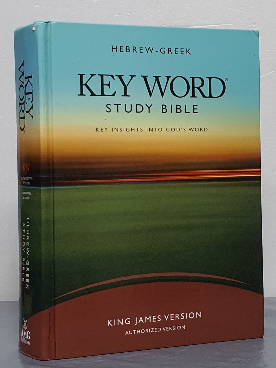 [중고샵] Hebrew-Greek - KEY WORD STUDY BIBLE - Key Insights Into God's ...
