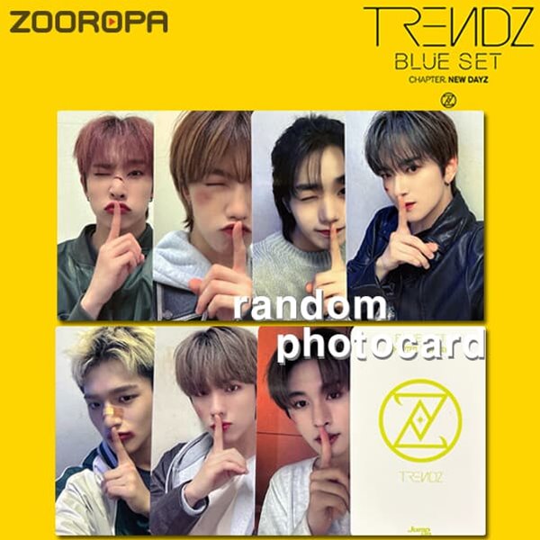 [중고샵] [새상품/HH 포토카드] 트렌드지 TRENDZ BLUE SET Chapter NEW DAYZ (정품/점프업이엔티 ...