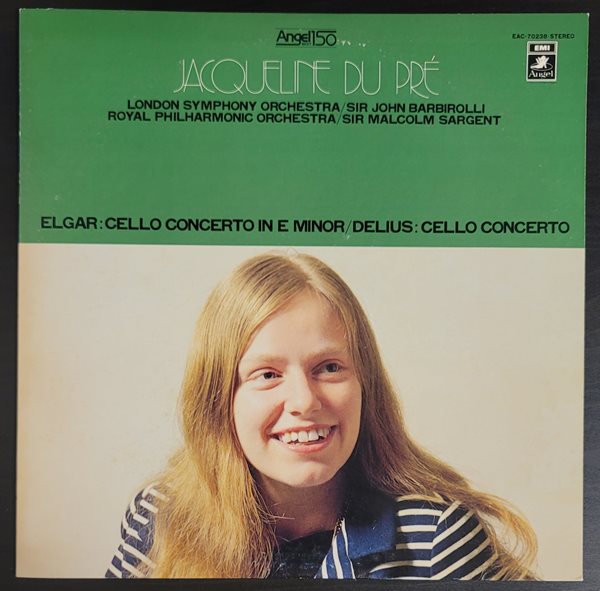 [중고샵] [LP] Elgar Cello Concerto Jacqueline du Pre 엘가 첼로 협주곡 자클린 뒤프레 ...