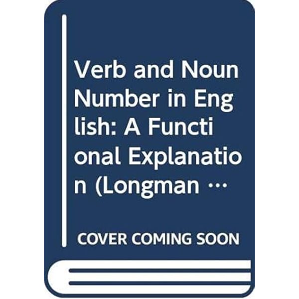 [중고샵] Verb & Noun Number in English:A Functional Explanation - 예스24