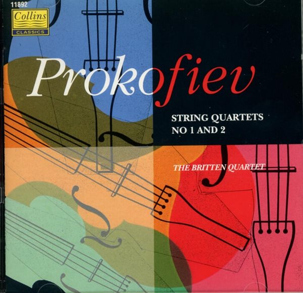 [중고샵] Prokofiev : String Quartets No 1 And 2 - 브리튼 사중주단 (Britten Quartet)(UK발매) - 예스24