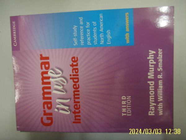 [중고샵] CambridgeUniversityPress./ Grammar in Use Intermediate Student＇s ...